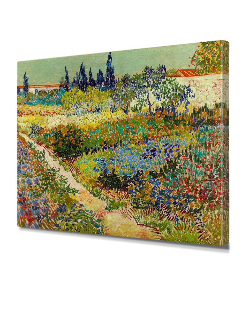 Red Barrel Studio Vincent Van Gogh's Garden at Arles, Classic Art ...