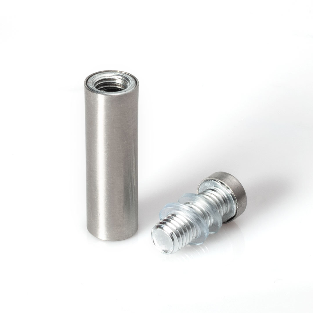 Outwater Stainless Steel Standoff 1/2 Inch Diameter X 1-1/2 Inch Barrel ...