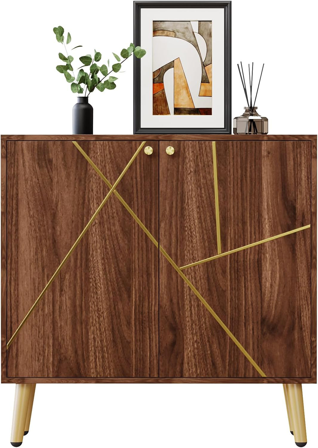 Everly Quinn Cabinet, Free Standing Buffet Cabinet, Morden Sideboard ...