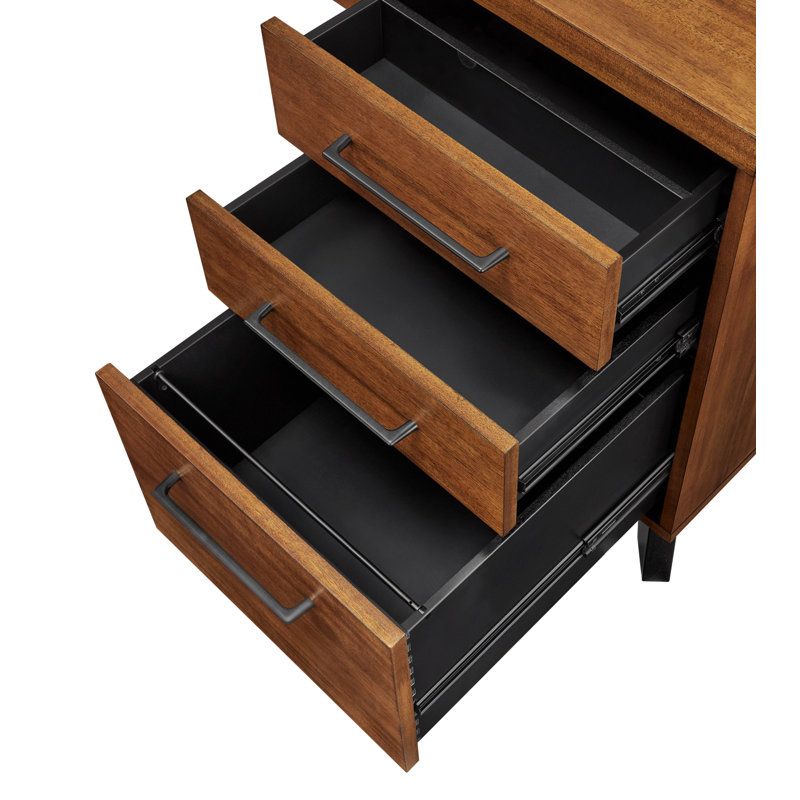 Hokku Designs Annahbella Modern Wood Desk, Office Writing Table ...