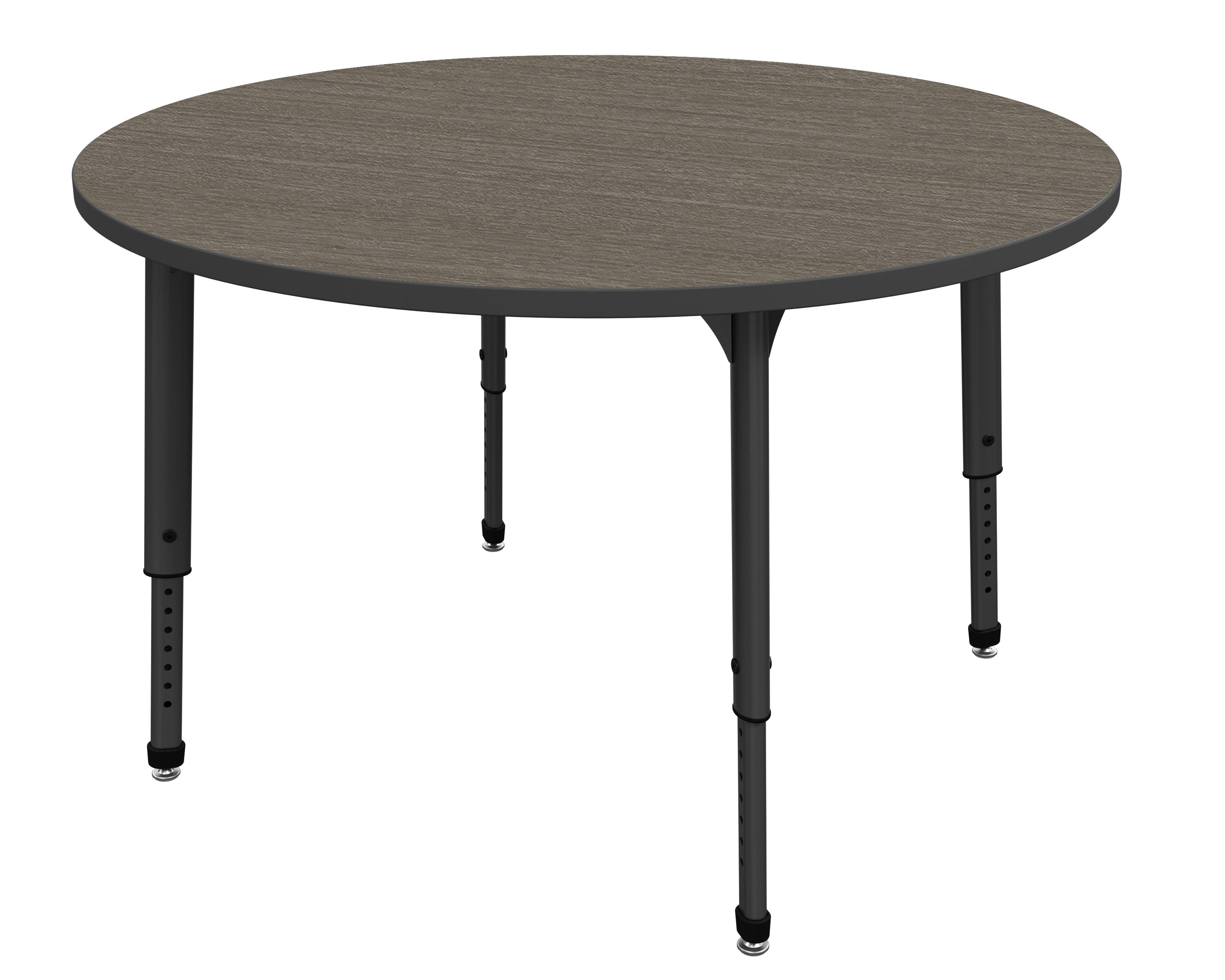 Marco Apex Series Laminate Adjustable Round 4 Students Activity Table ...