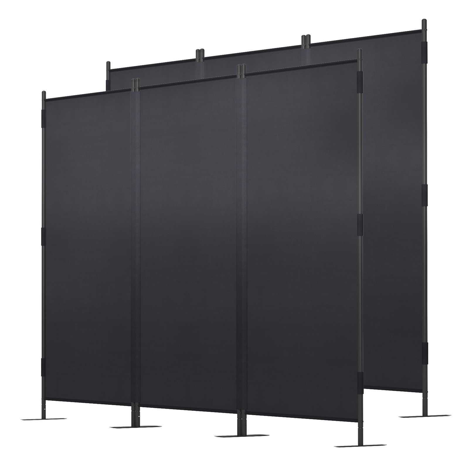 Ebern Designs Portable Room Dividers And Folding Privacy Screens, 3 ...