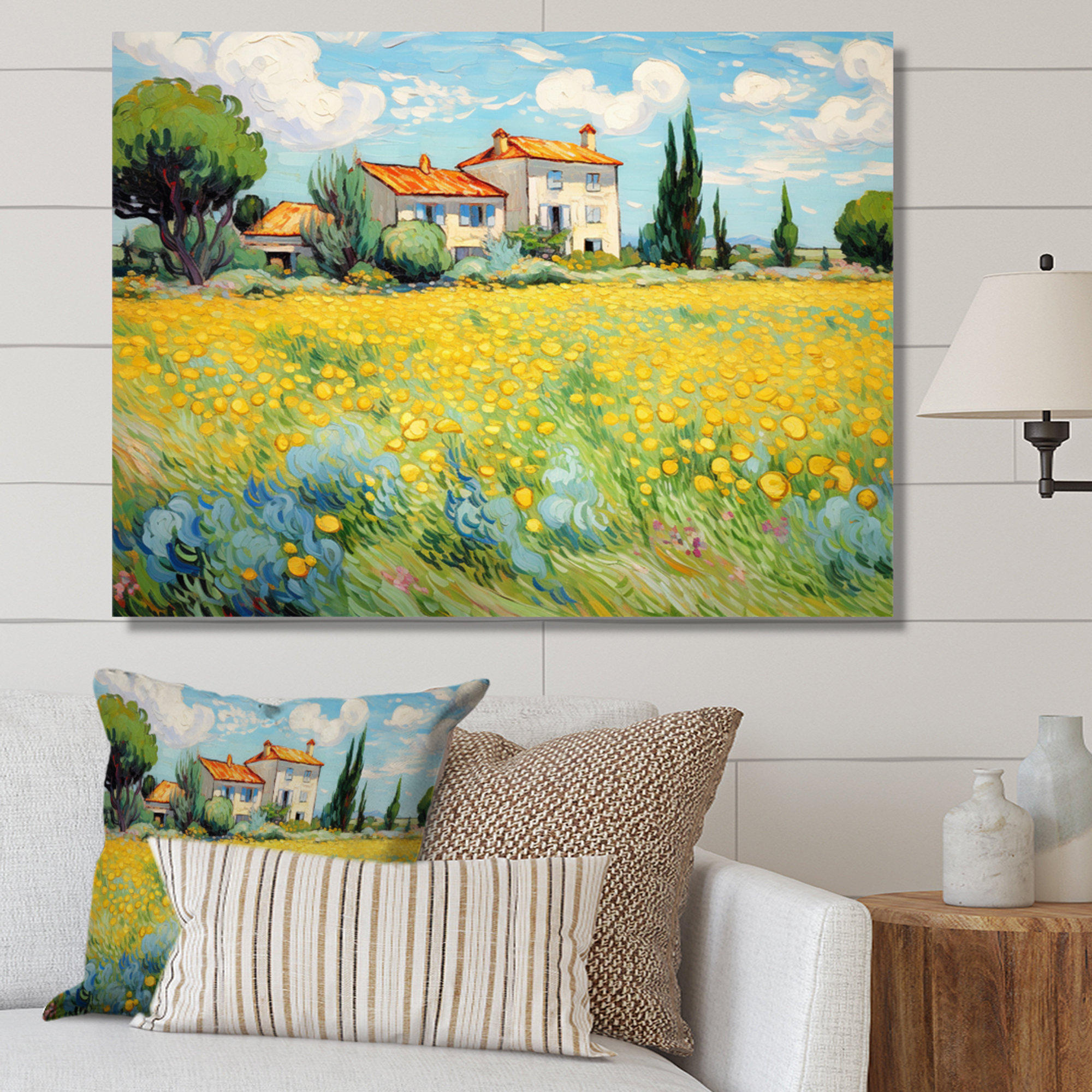 Winston Porter Vangogh The Yellow House In Arles I - Vangogh Wall Decor ...