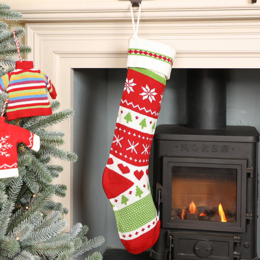 The Seasonal Aisle Nordic Stocking | Wayfair.ie