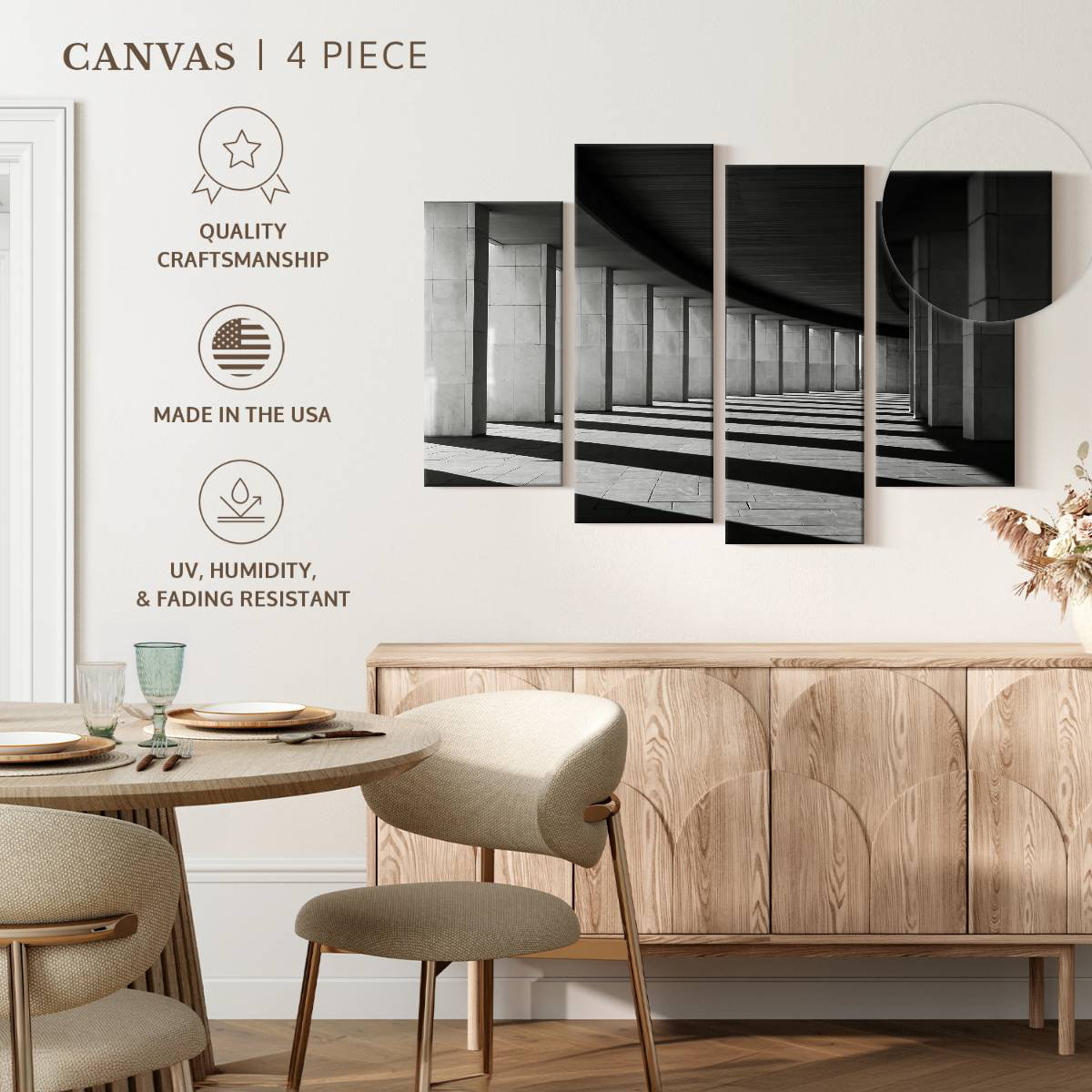Ebern Designs Lilie Endless Corridor Columns | Wayfair