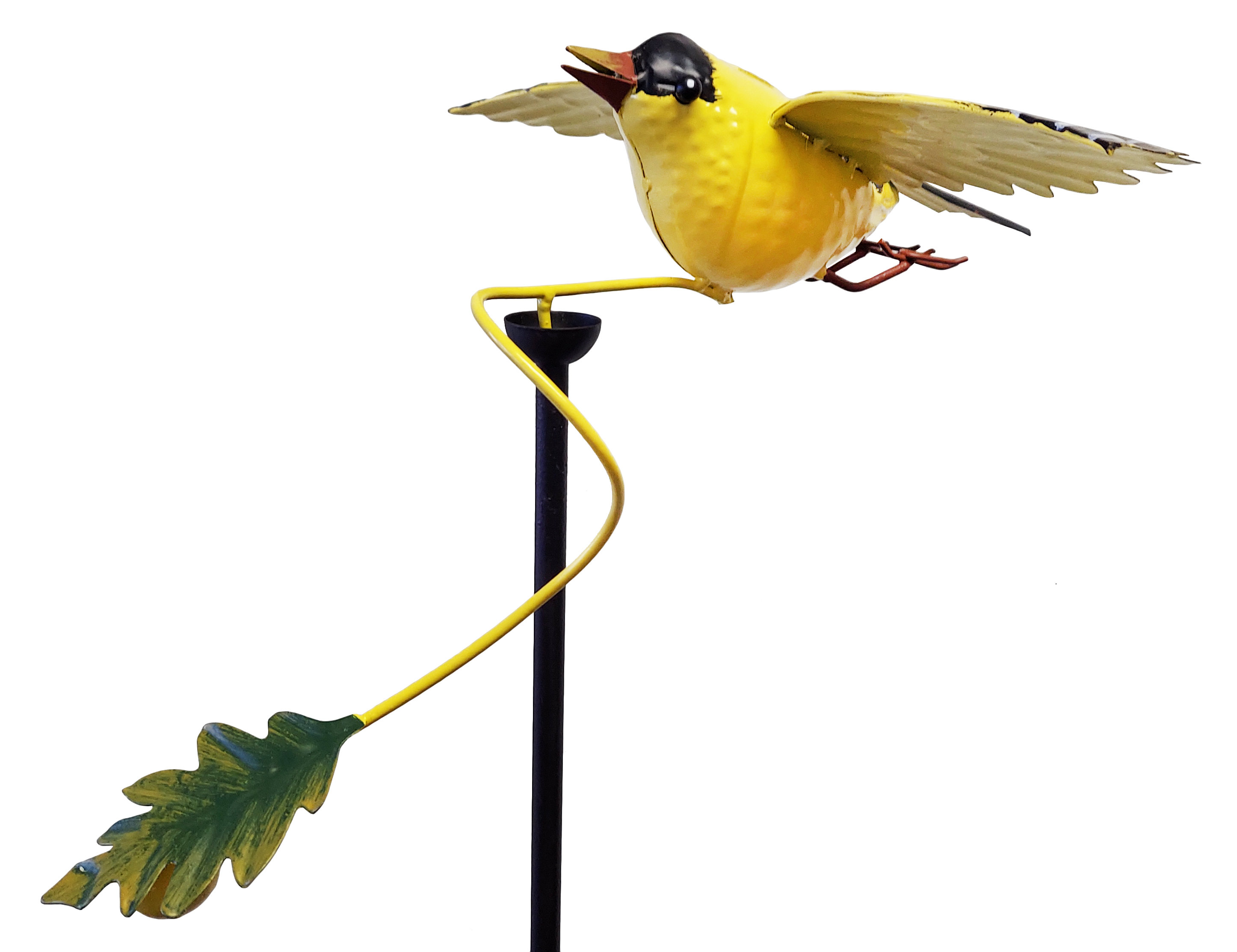 Arlmont & Co. Tieria Metal Birds Garden Stake - Wayfair Canada