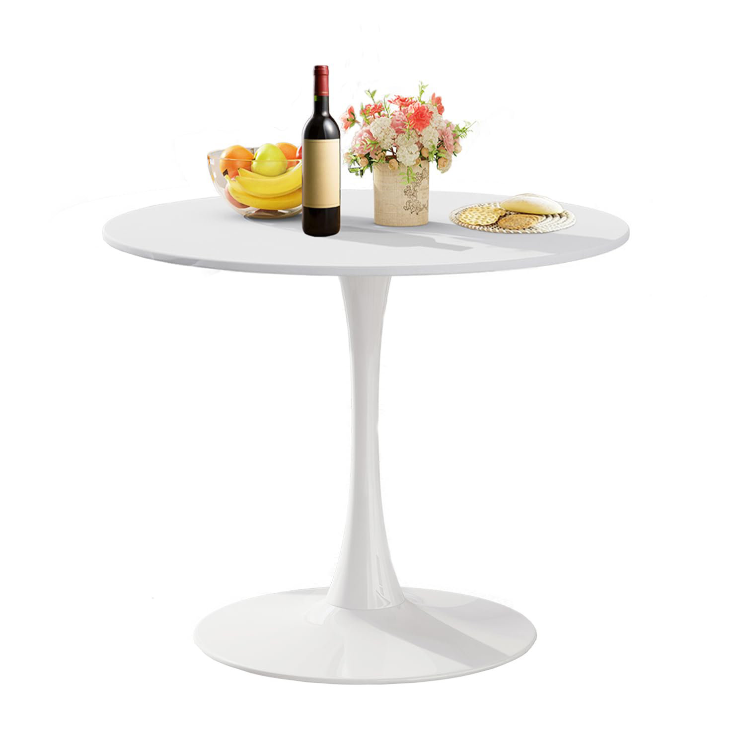 George Oliver Round Dining Table, Table Small Kitchen Table For Dining ...