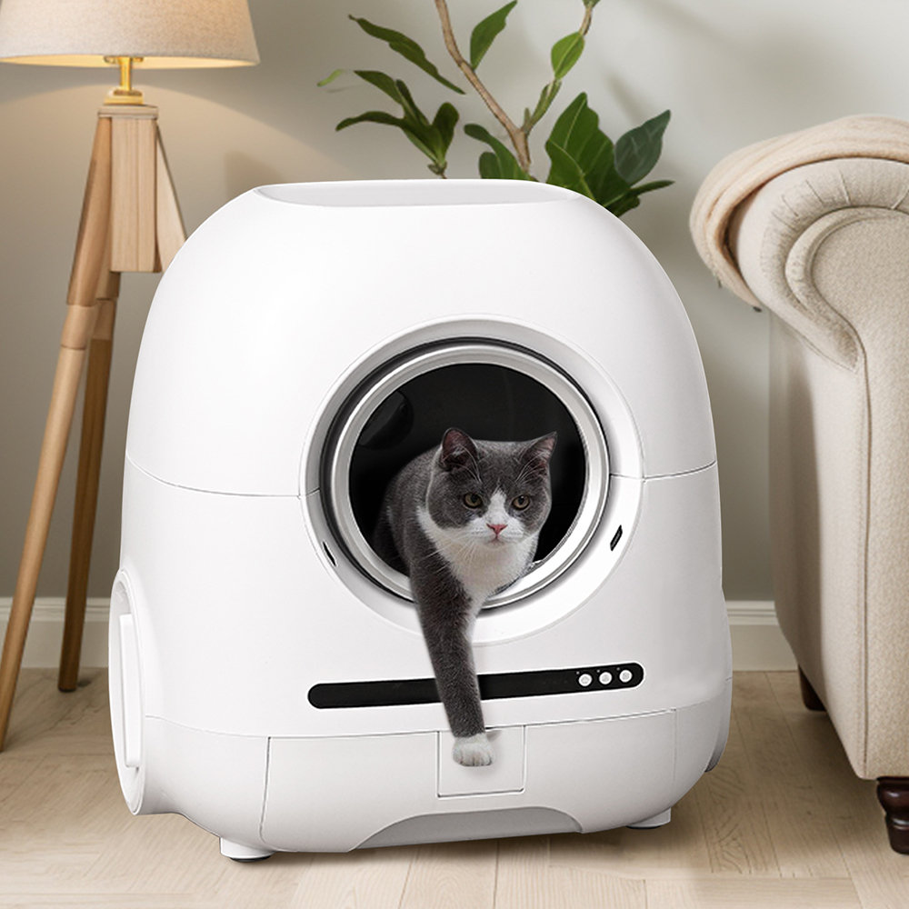 Norbi Plastic Automatic Litter Box | Wayfair