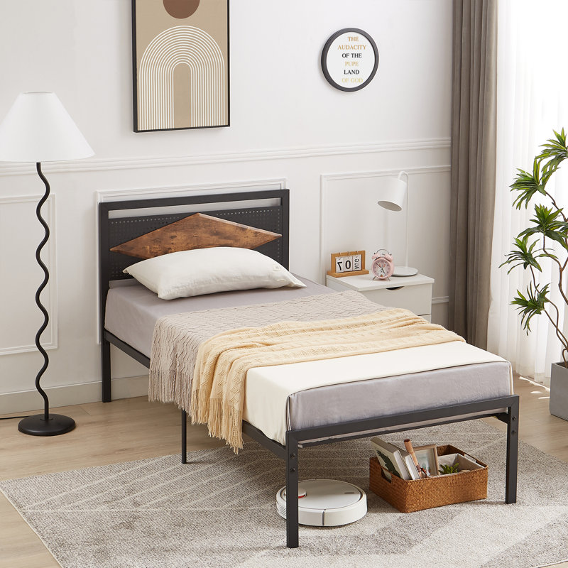 17 Stories Ashera 34.6'' Bed Frame | Wayfair