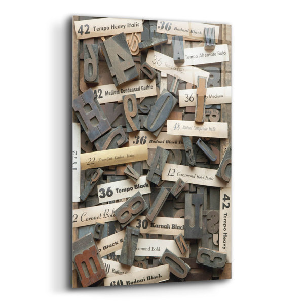 17 Stories 'Typography Photography 10' By Holli Conger, Acrylic Glass ...