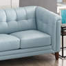 Hokku Designs Colturo 84'' Genuine Leather Sofa & Reviews | Wayfair