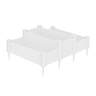 Latitude Run® Outdoor PVC Privacy Raised Garden Bed Panels Planter Box ...