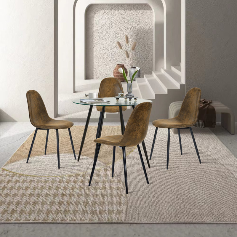 George Oliver Jacquilyn 5 - Piece Dining Set & Reviews | Wayfair