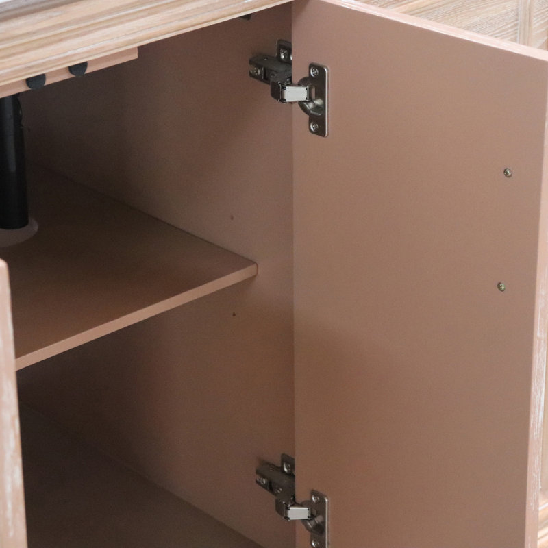 Lark Manor Armante 37'' Single Bathroom Vanity with Engineered Quartz ...