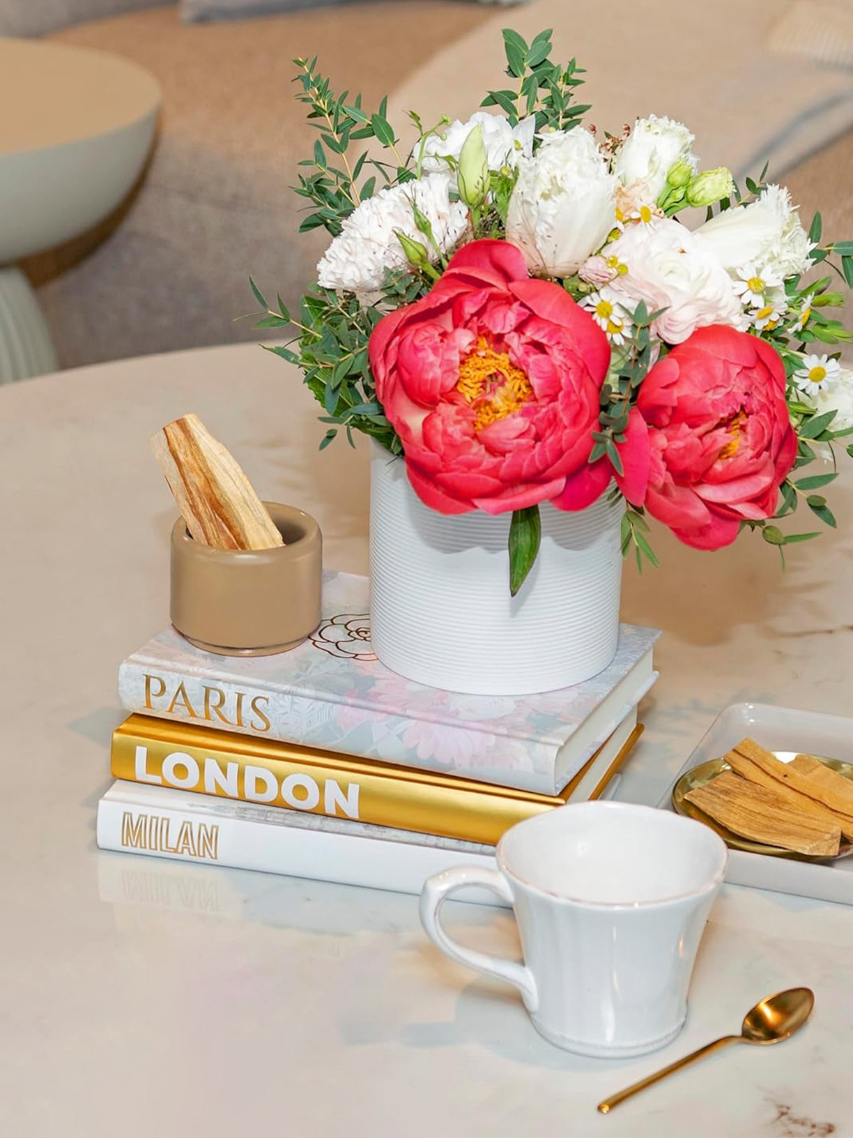 Lark Manor™ Decorative Hardcover Display Books for Bookshelf with Blank ...