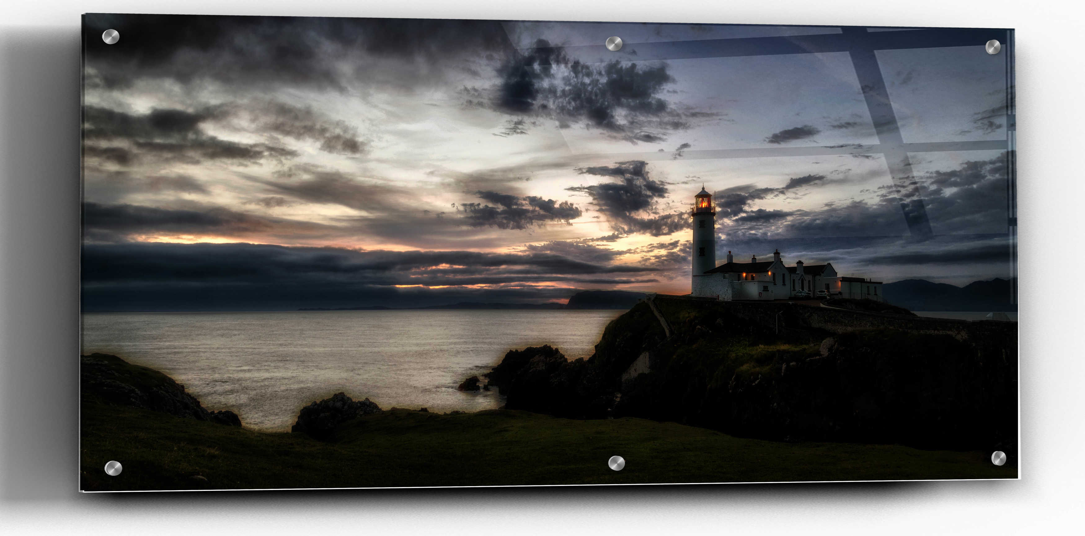 Breakwater Bay ''Lighthouse Panorama'' By Danny Head, Acrylic Glass ...