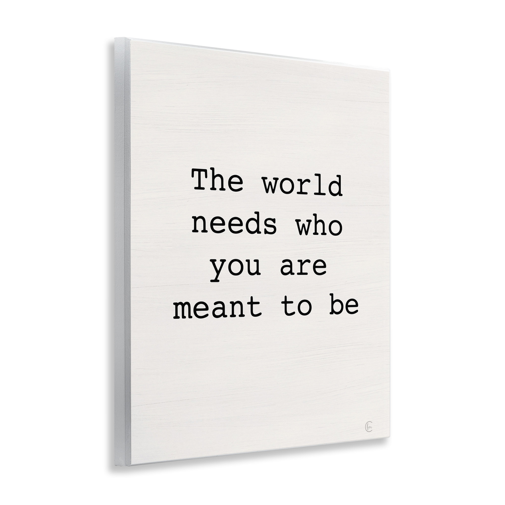 Ophelia & Co. Inspirational Meant To Be Wall Plaque Art by Fearfully ...