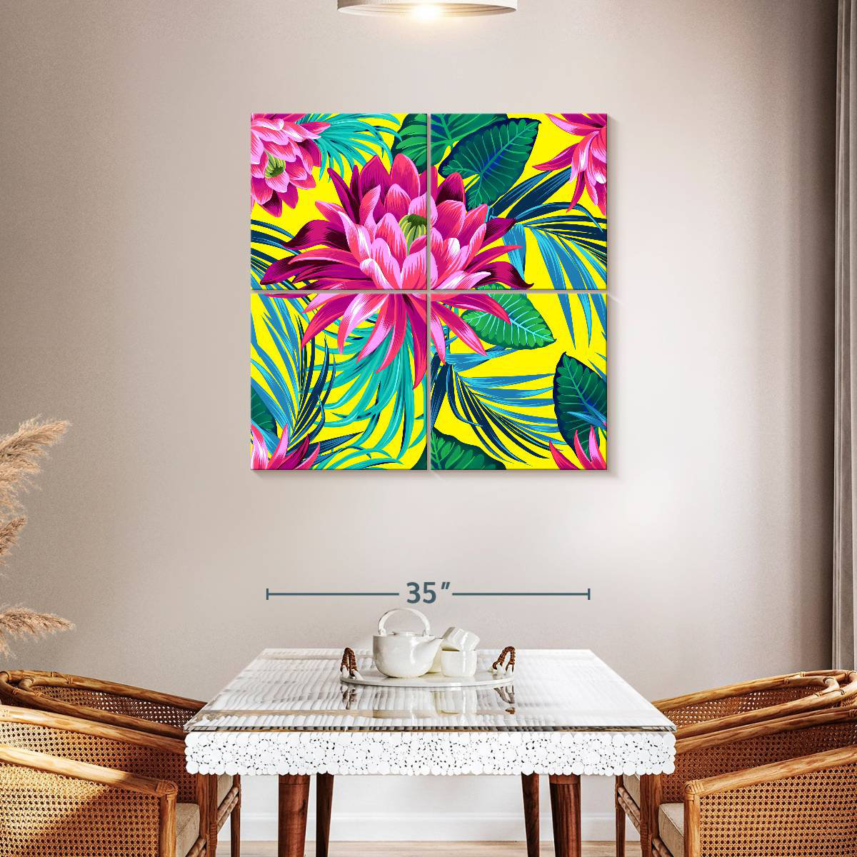 Lark Manor Harnek Tropical Water Lily - Wayfair Canada