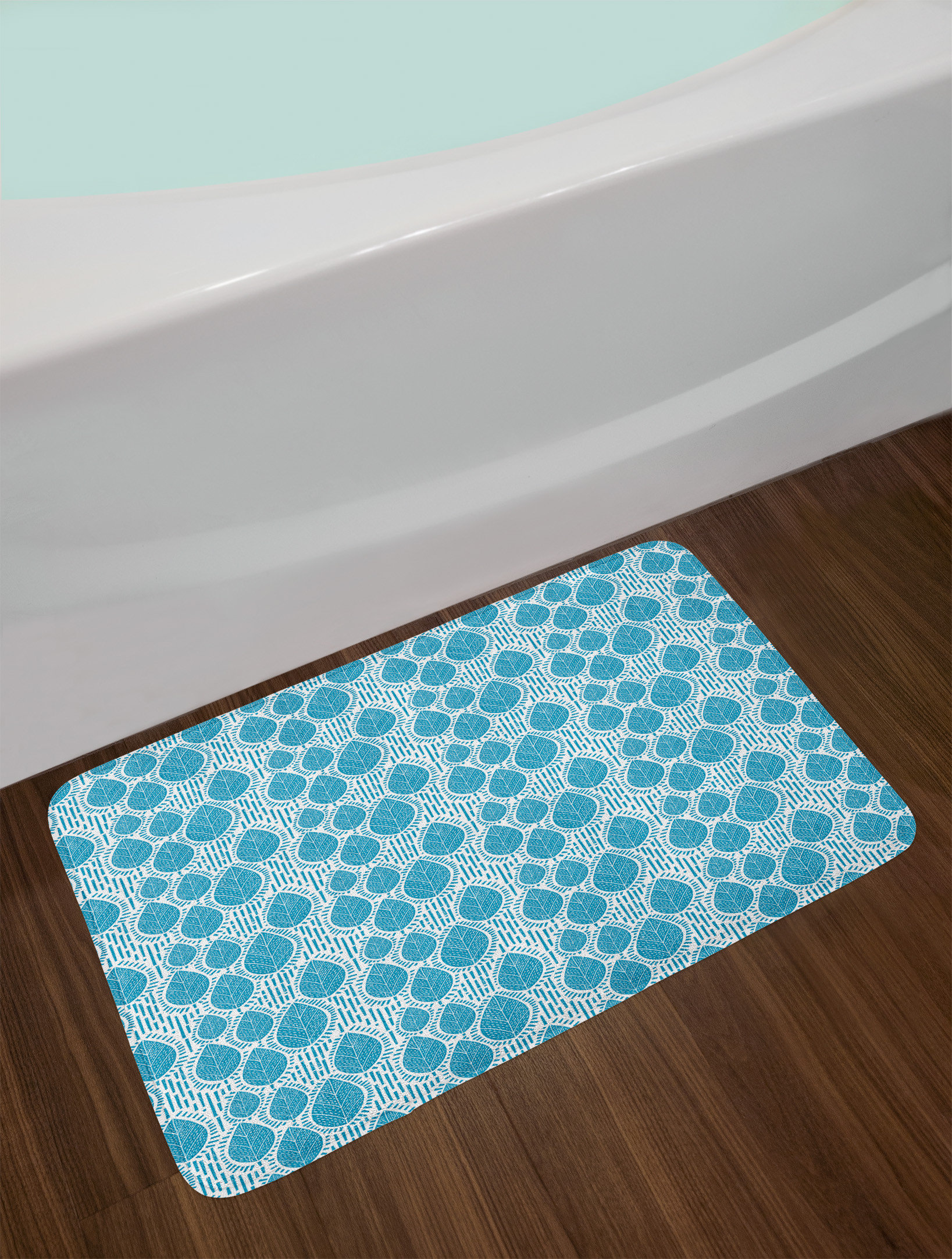 East Urban Home Evlampia Bath Mat | Wayfair
