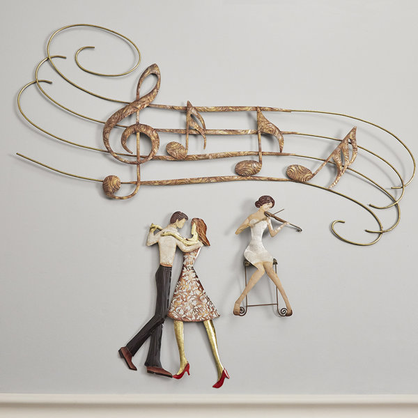 Winston Porter Large Musical Notes Wall Decor & Reviews | Wayfair