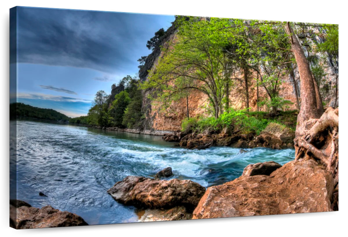 Millwood Pines Alvord Ozarks Spring And Cliff | Wayfair