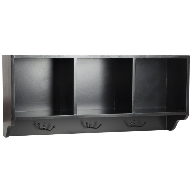 Latitude Run® Wall 3 - Hook Wall Mounted Coat Rack & Reviews | Wayfair