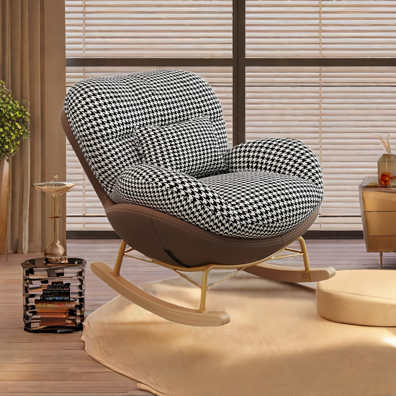 Corrigan Studio® Modern Upholstered Rocking Chair | Wayfair