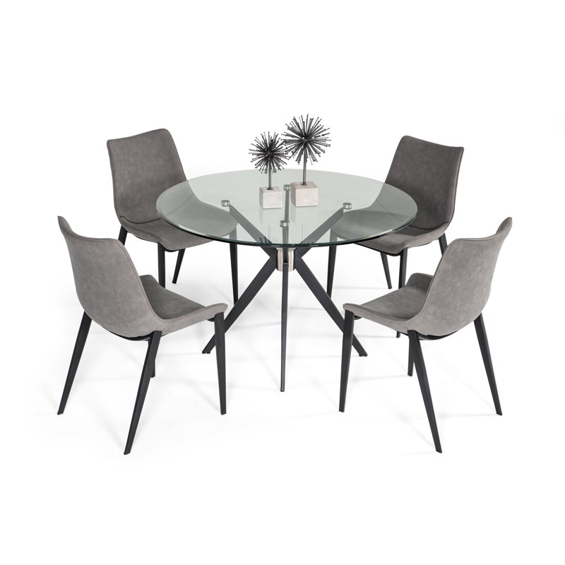 Orren Ellis Mikaia Modern Dining Table & Reviews | Wayfair