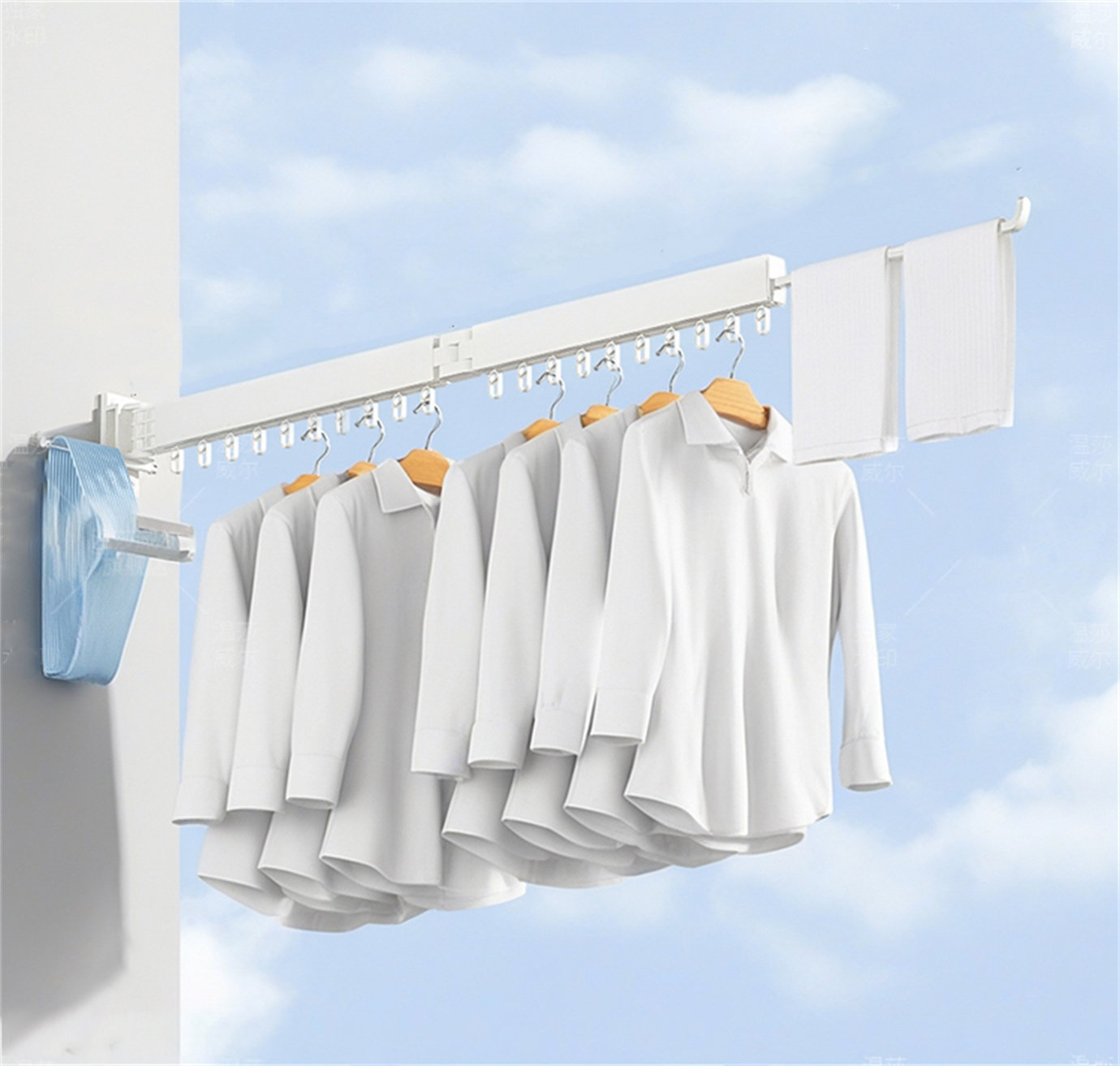 Meta Tarmor Spacemaster Pro Retractable Folding Clothes Rack | Wayfair