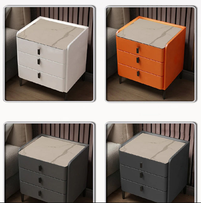 Ivy Bronx Chestang Smart Console Nightstand Frames Cabinets Luxury ...