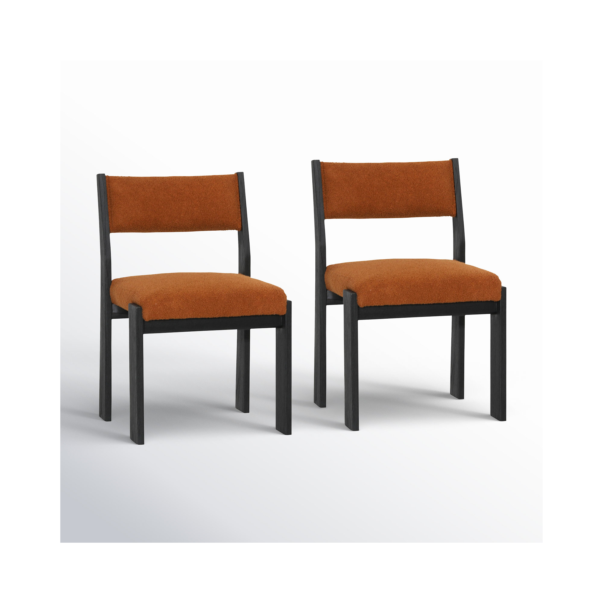 AllModern Kalona Boucle Accent Dining Chair | AllModern