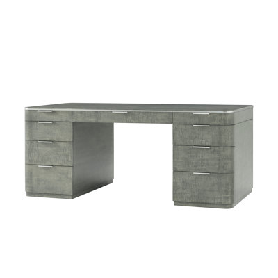 Theodore Alexander Hudson Solid Wood Executive Desk | Perigold