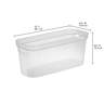Sterilite Narrow Storage Bin with Handles, Container to Organize ...