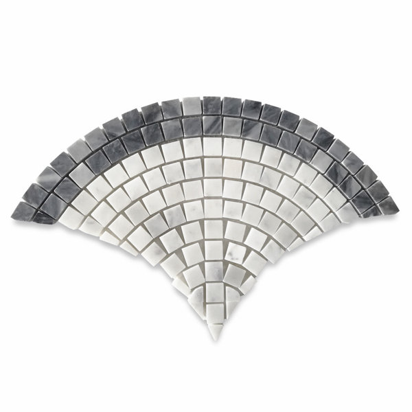 Fish Scale Floor Tiles & Wall Tiles You'll Love | Wayfair