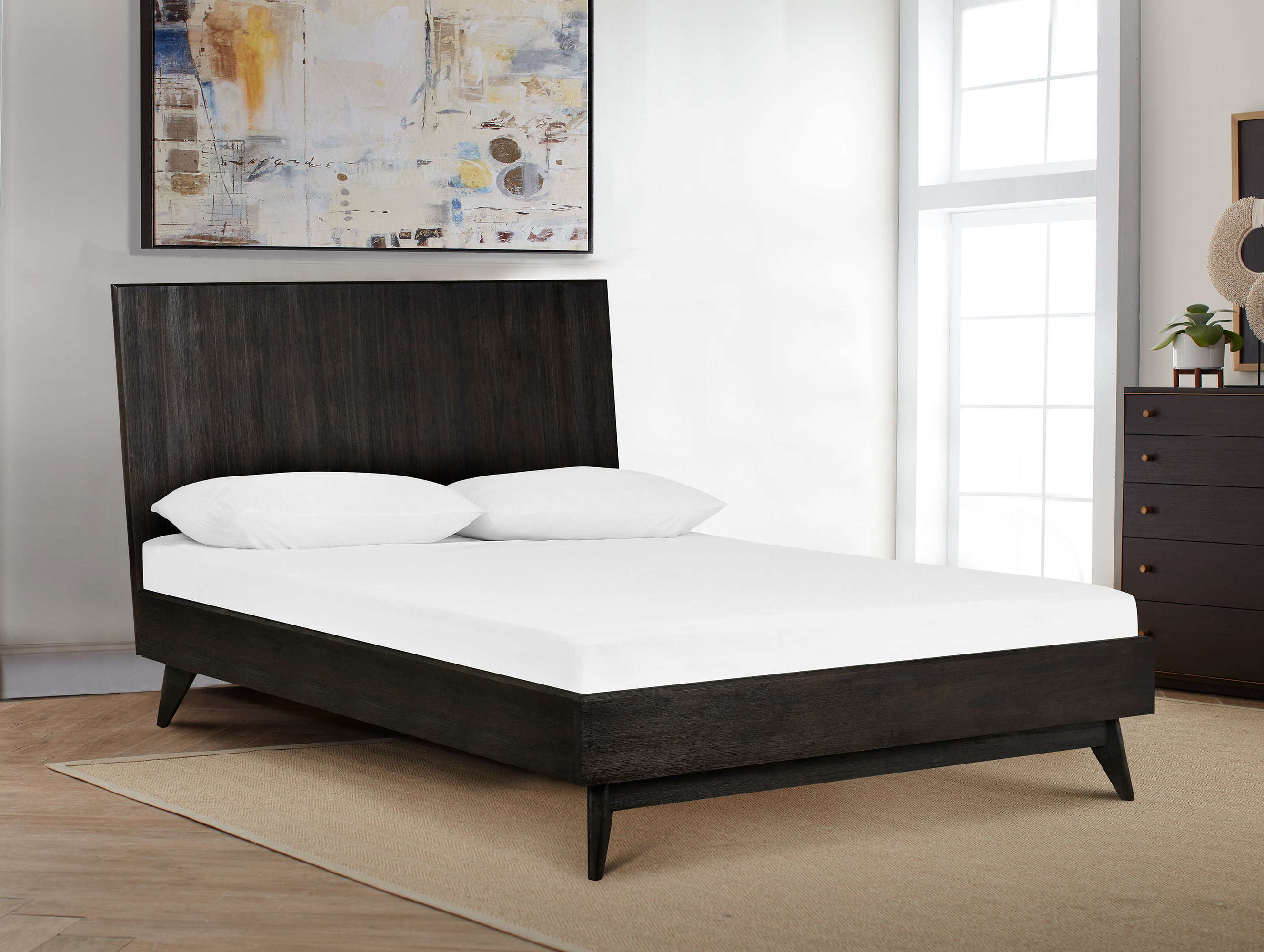 Corrigan Studio® Byer Solid Wood Low Profile Platform Bed & Reviews ...
