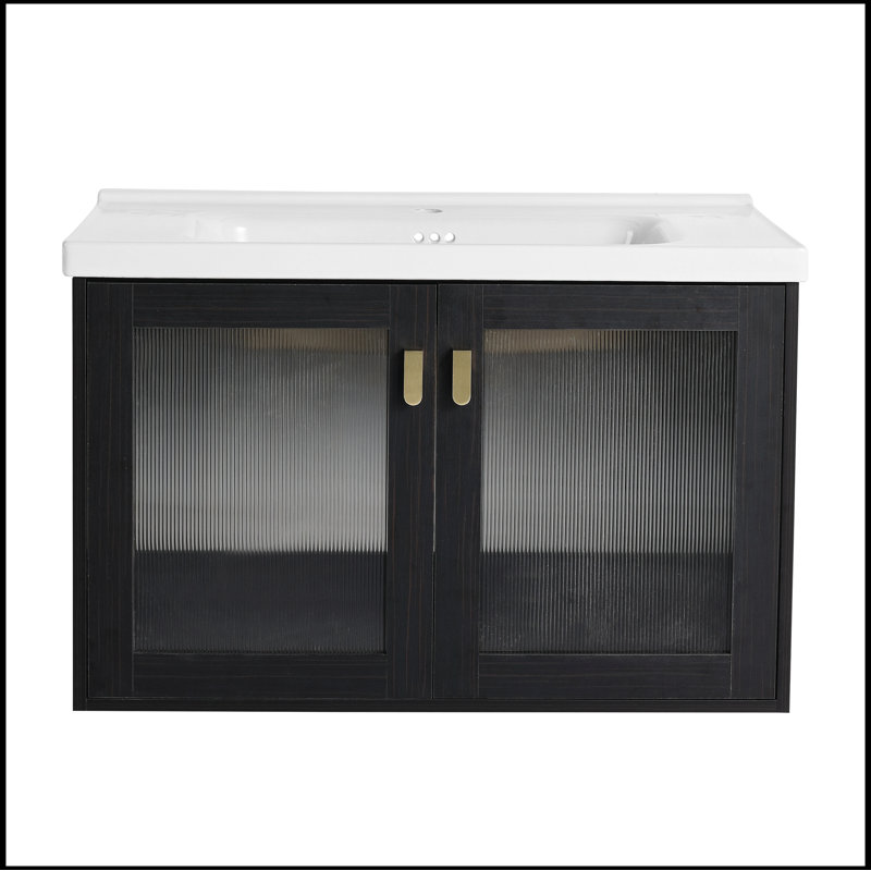 Ebern Designs Rogerick 31.90 Single Bathroom Vanity with Top | Wayfair