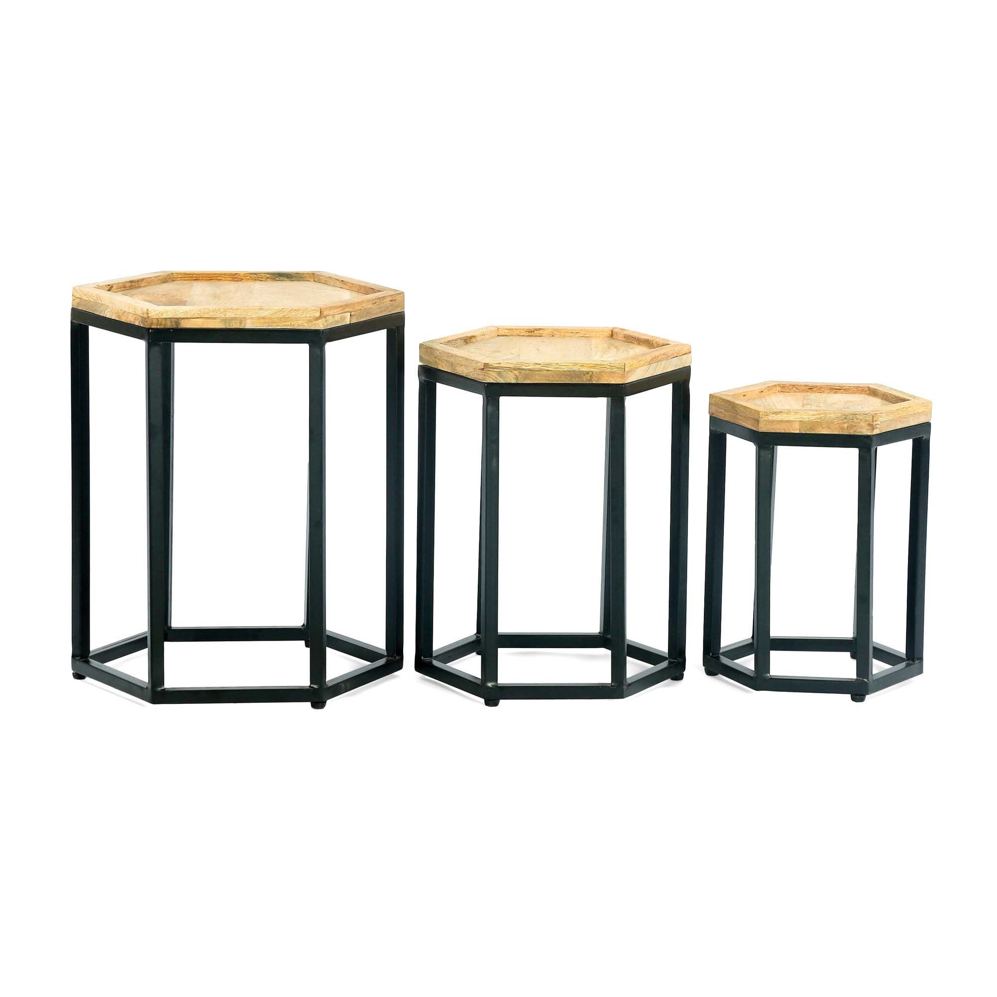 17 Stories Set Of 3 End Table | Wayfair