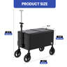 Edrosie Inc 80 Quarts Outdoor Cooling Cart, Cooler Carts, with ...