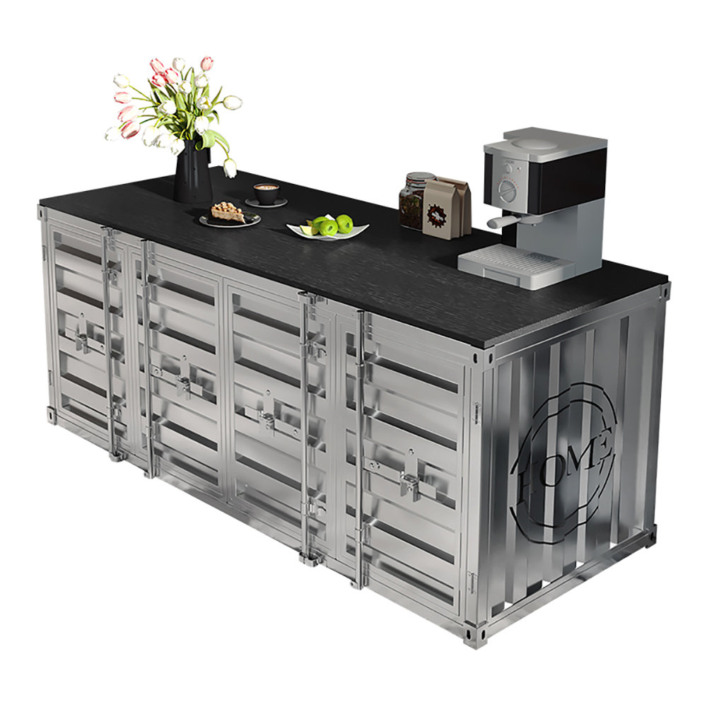 Industrial Style Sofa Industrial Container-Style Sideboard 78.74 ...