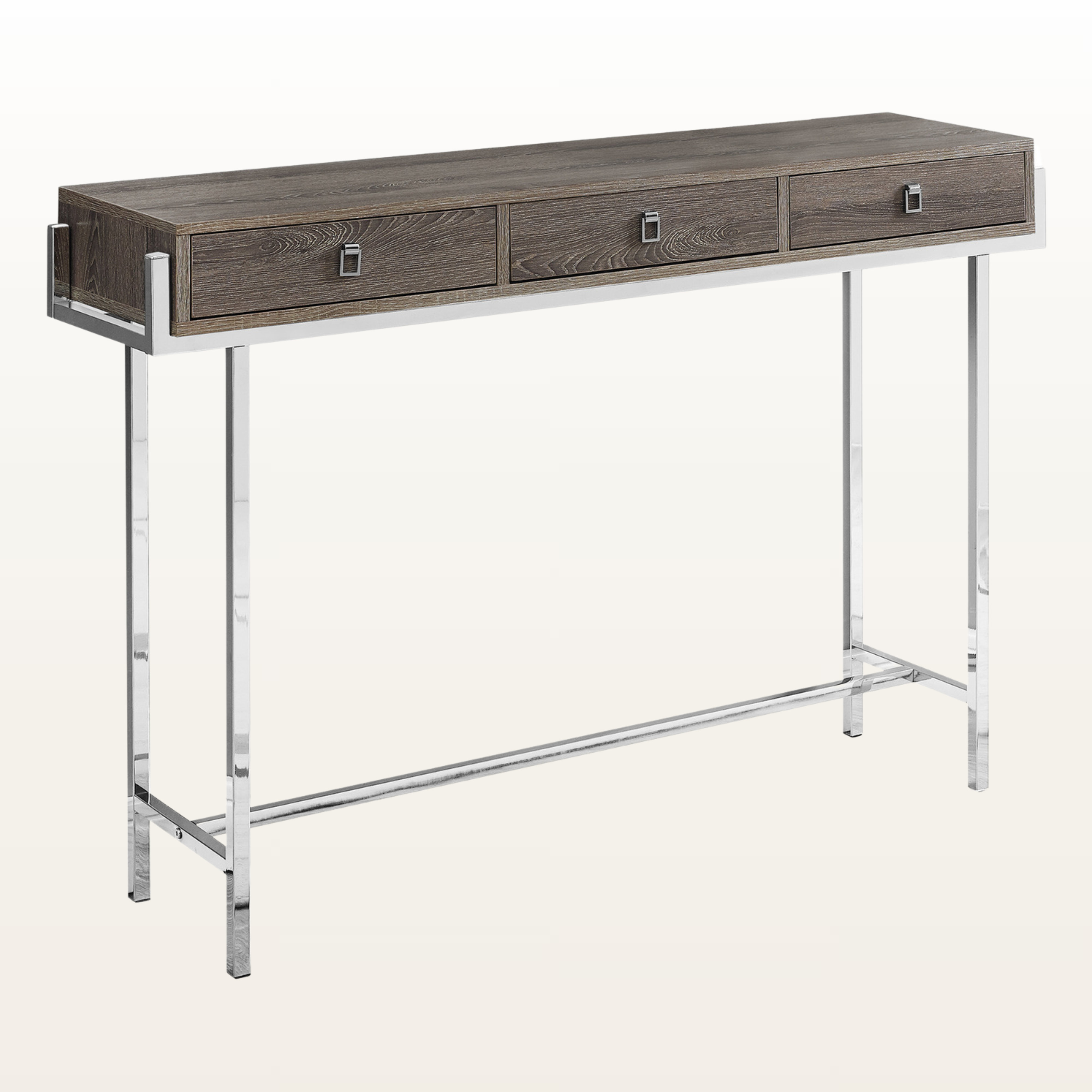 Ivy Bronx Adisa Brown Metal Accent Table | Wayfair
