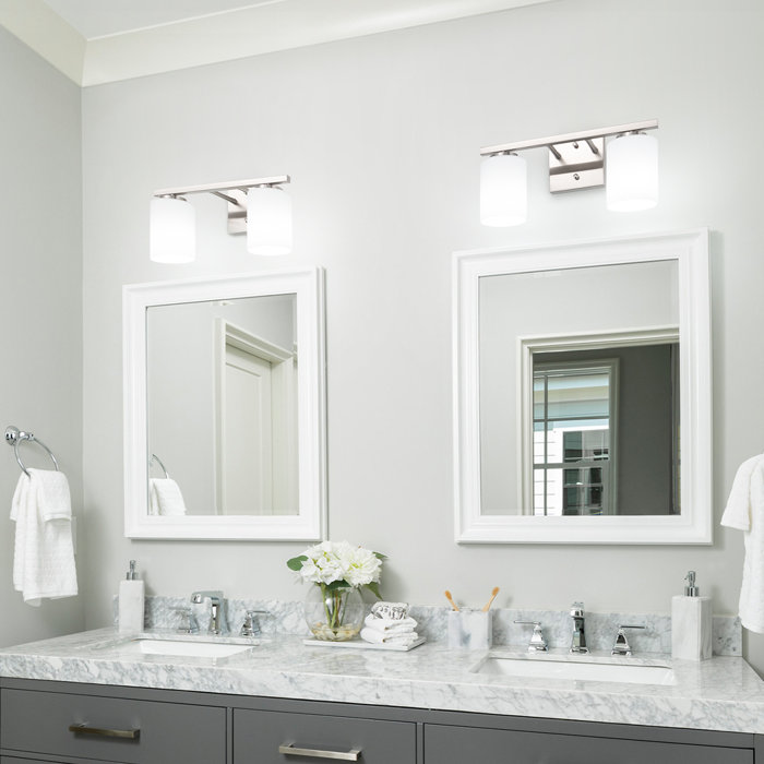 Ebern Designs Ellysen Dimmable Vanity Light & Reviews | Wayfair