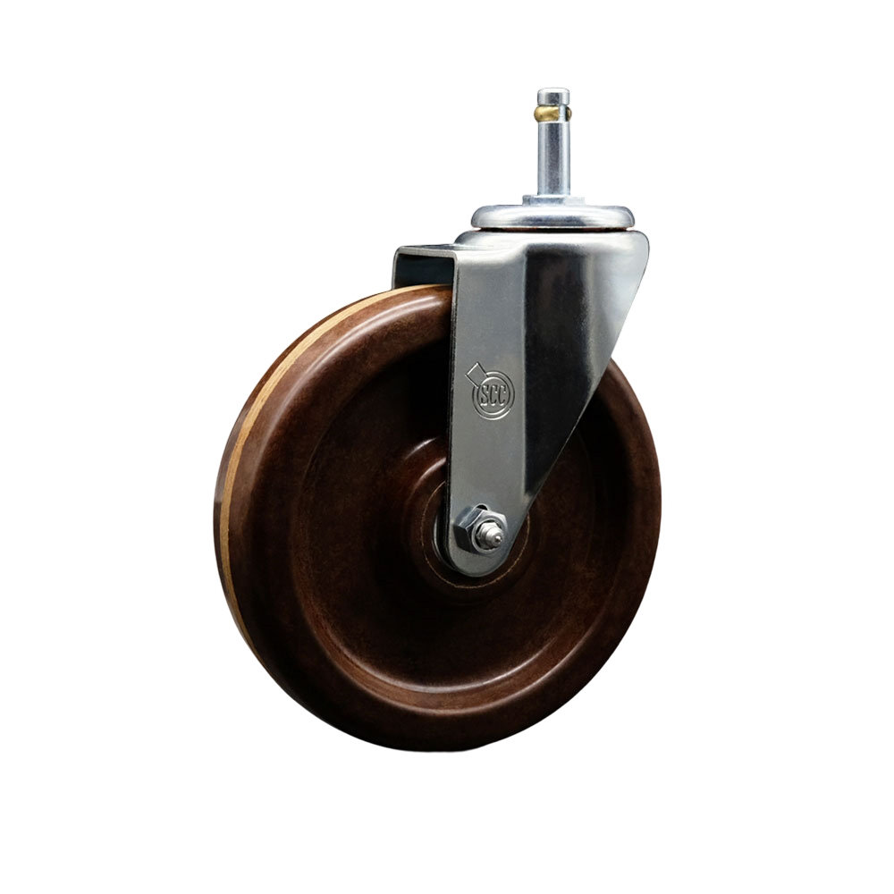 Service Caster High Temp Swivel Grip Ring Stem Caster | Wayfair