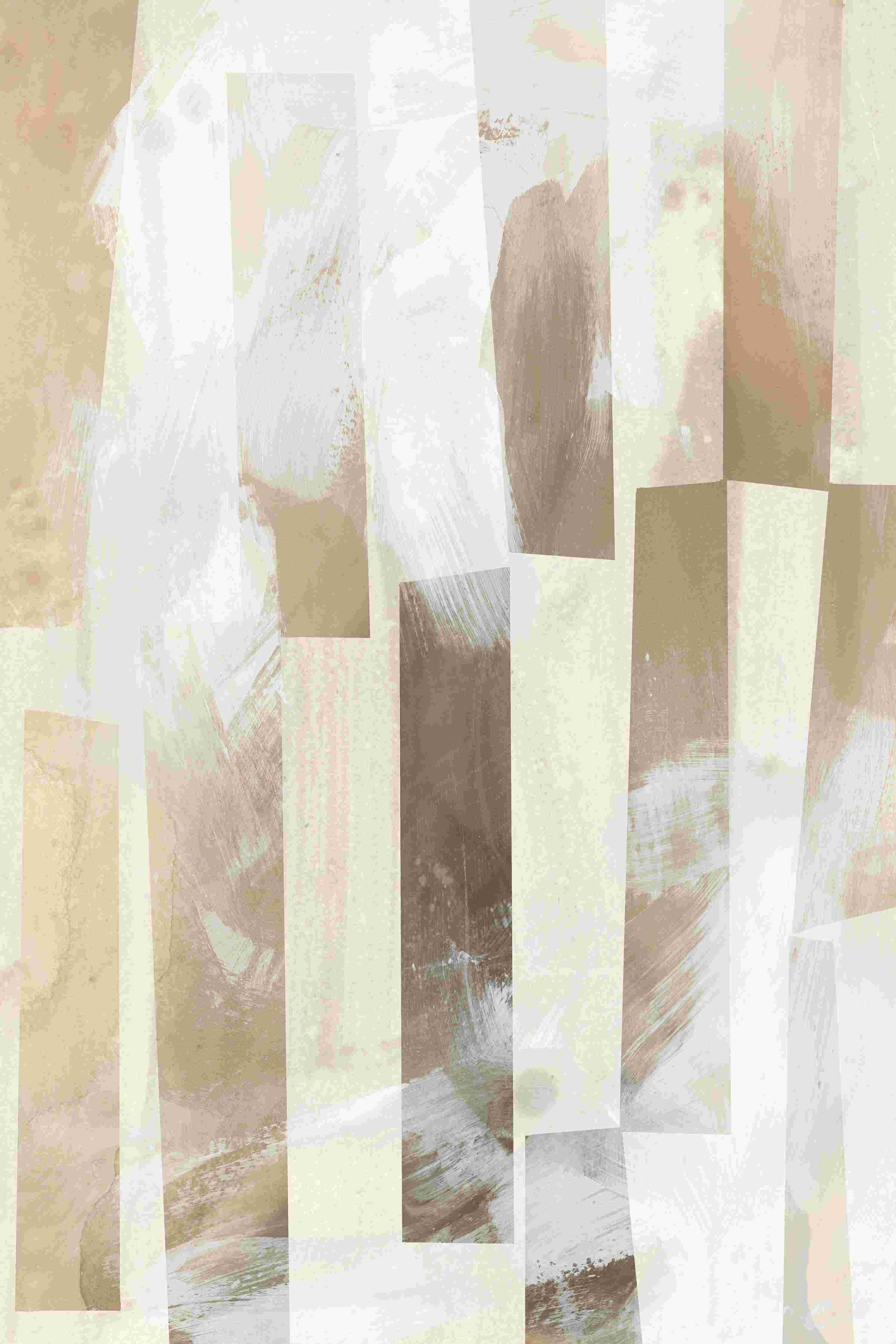 George Oliver Vertical Strata I - Wrapped Canvas Painting | Wayfair