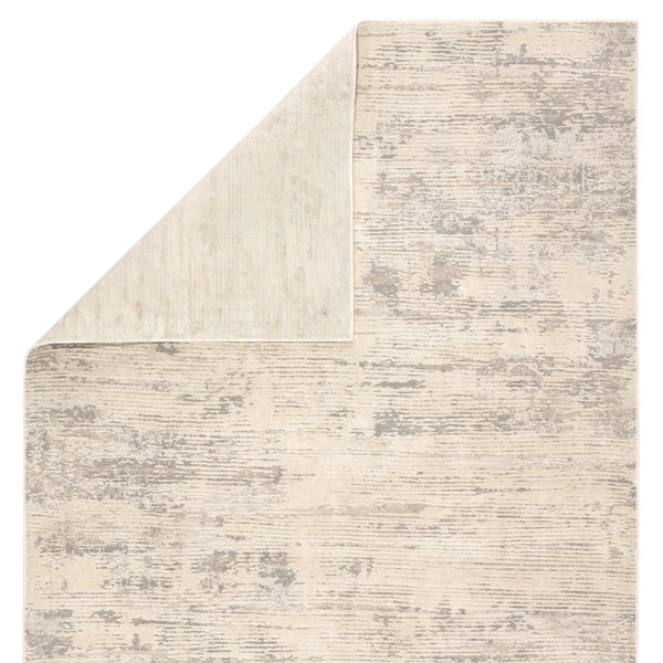 Brayden Studio® Averill Gray/Ivory Rug & Reviews | Wayfair