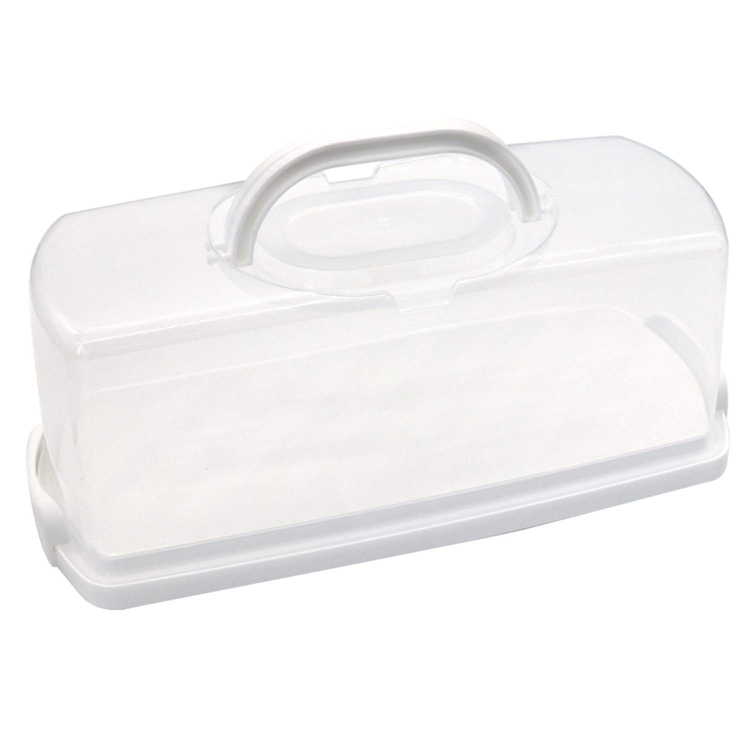 Mint Pantry Portable Plastic Rectangular Loaf Bread Box With ...