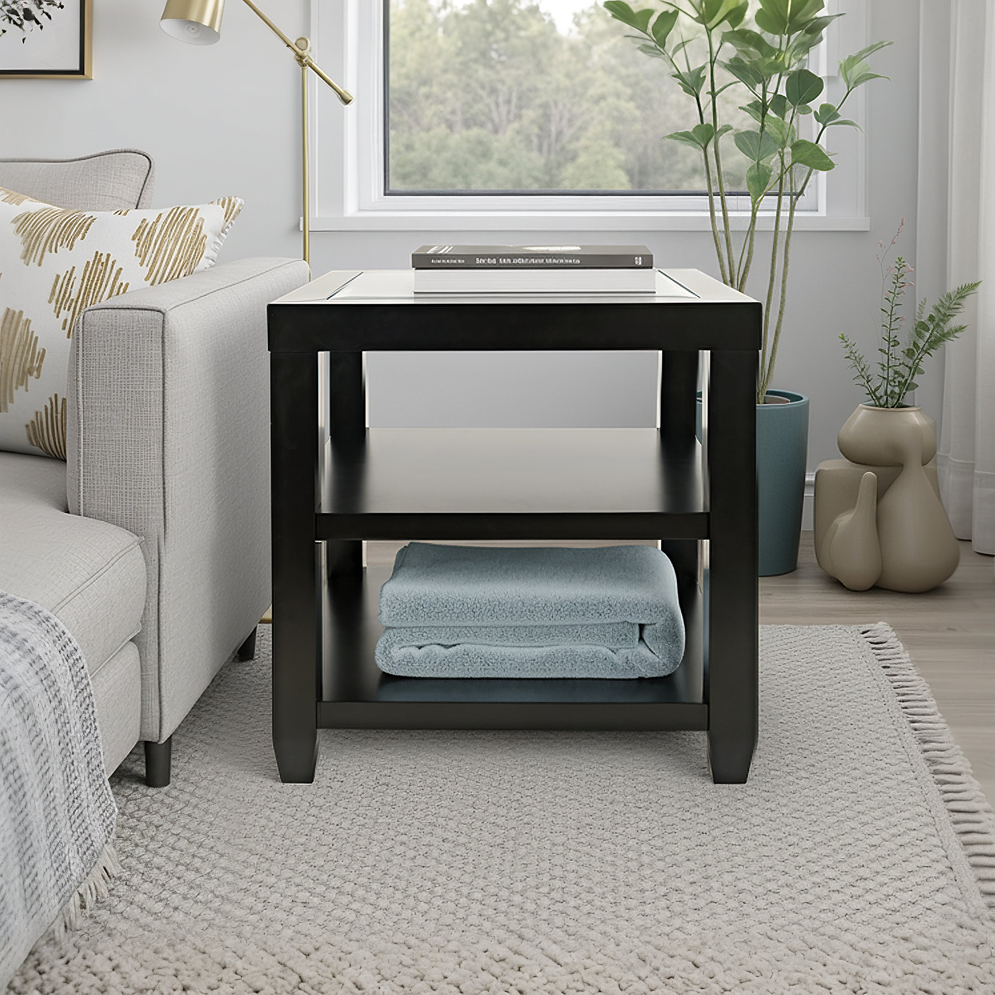 Lark Manor Billerica End Table with Storage & Reviews - Wayfair Canada