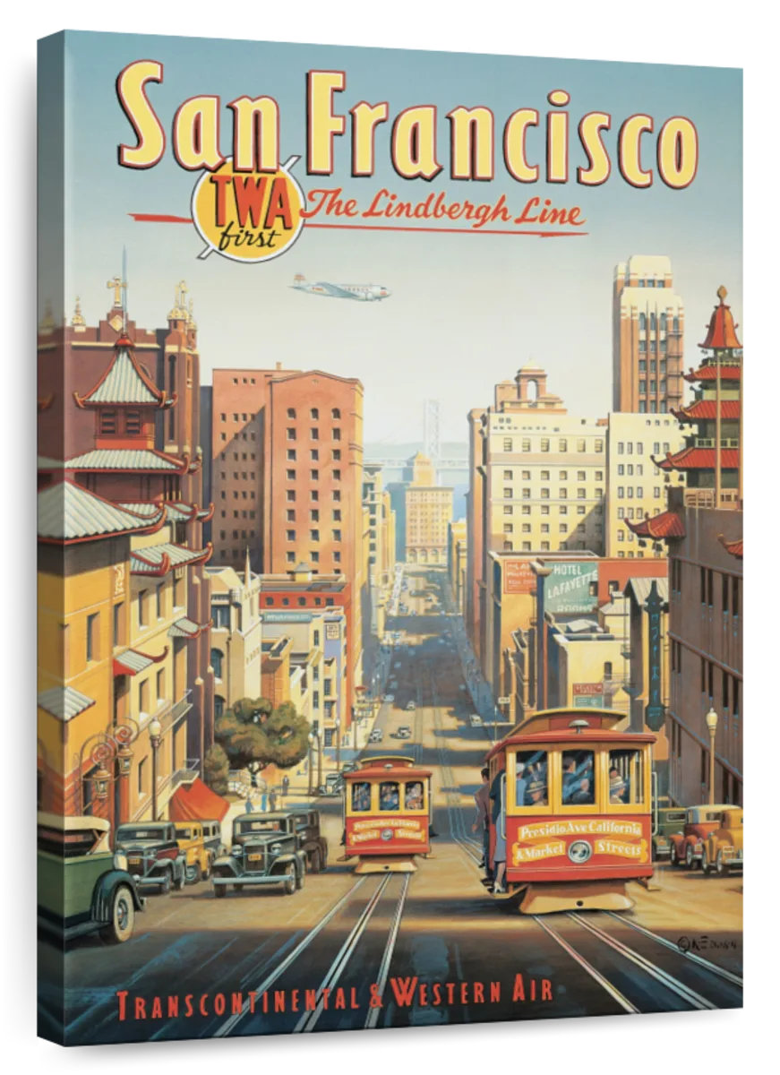 Ebern Designs Sireci The Lindbergh Line San Francisco California | Wayfair