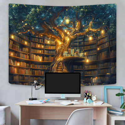 fantasy study room