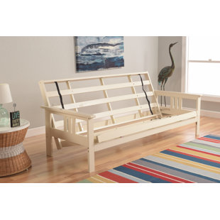 Wood Futon Frames You'll Love | Wayfair
