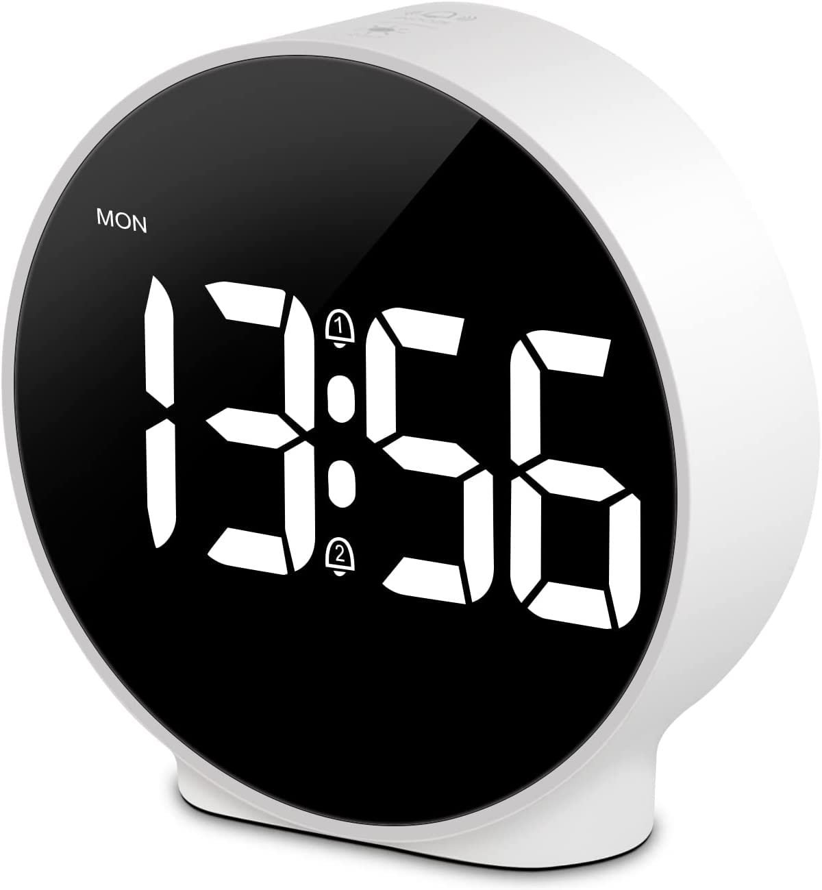 Static Poster Deeyaple Small Digital Alarm Clock LED Desk Travel ...